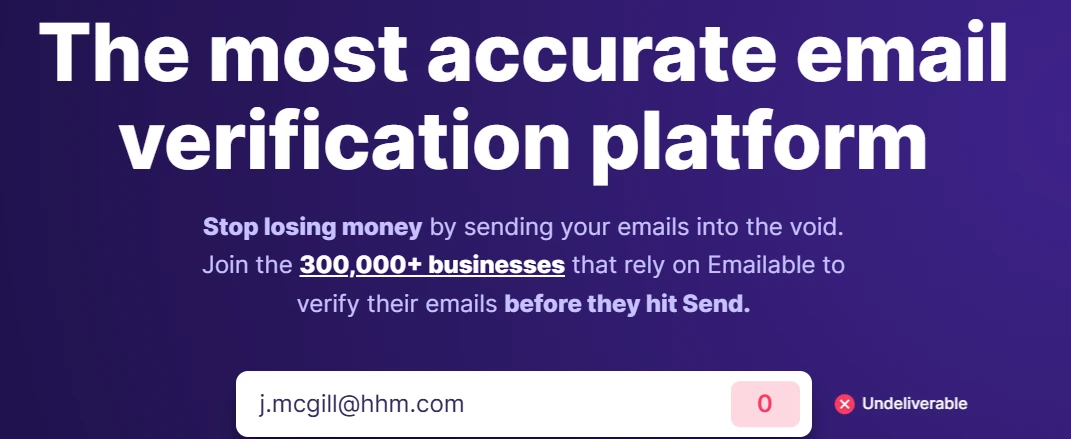 Compare Emailable V/S Kickbox - Which is Best in 2026?